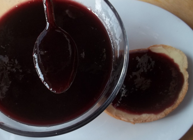 DARK GRAPE JAM | Georgian Recipes